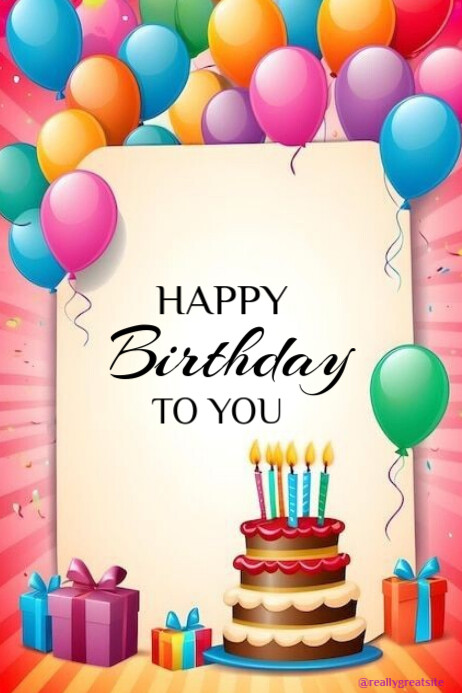 Happy Birthday Poster Design 2024 Template | PosterMyWall
