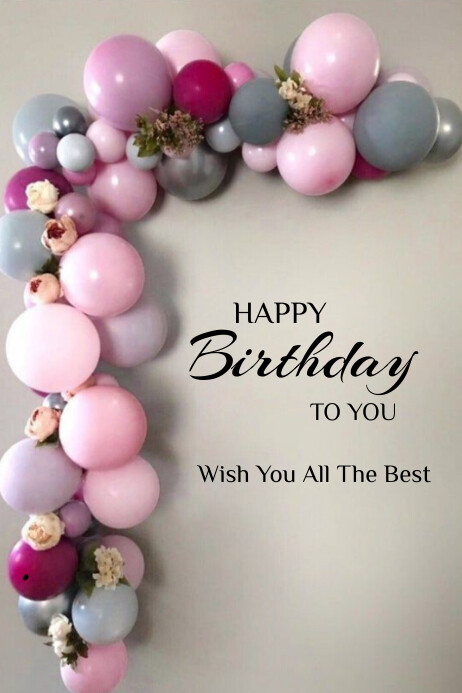 Happy Birthday Poster Design 2024 Template | PosterMyWall