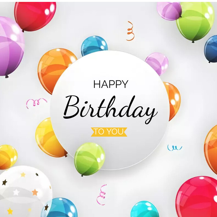 happy birthday poster Template | PosterMyWall