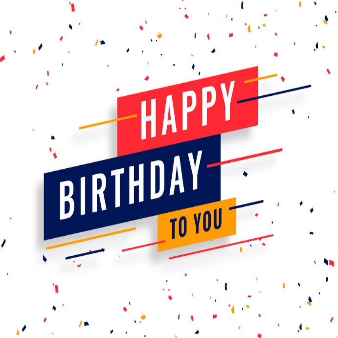 Happy birthday poster design template | PosterMyWall