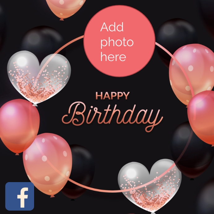 Happy birthday poster Modelo | PosterMyWall
