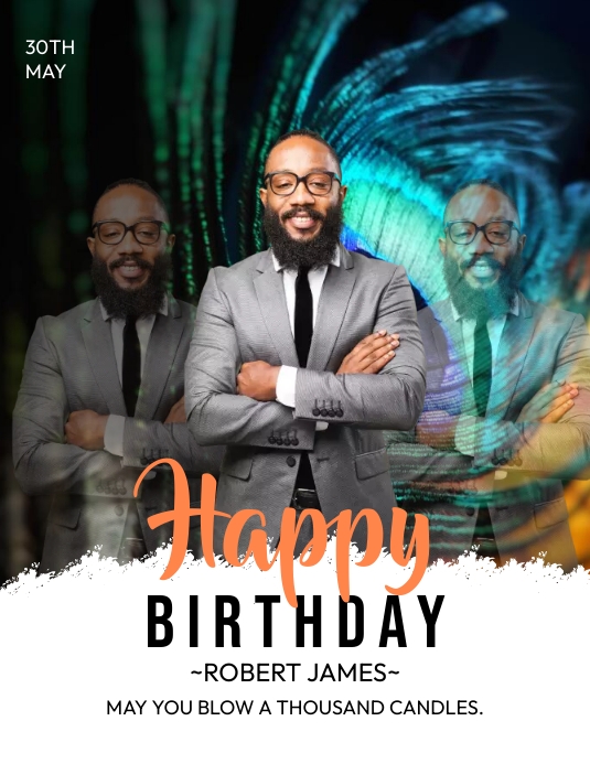 Happy birthday poster Template | PosterMyWall