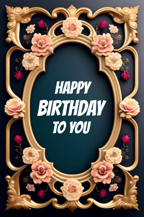 Happy Birthday Poster Template 2024 | PosterMyWall