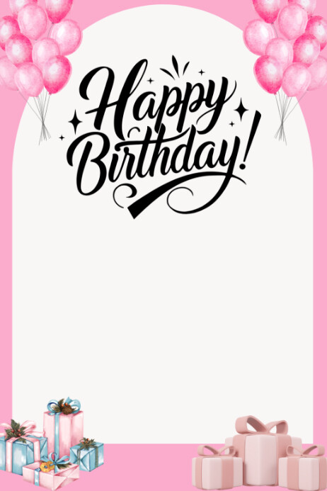 Happy Birthday Poster Template | PosterMyWall