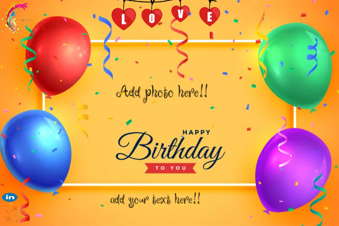 happy birthday poster Template | PosterMyWall