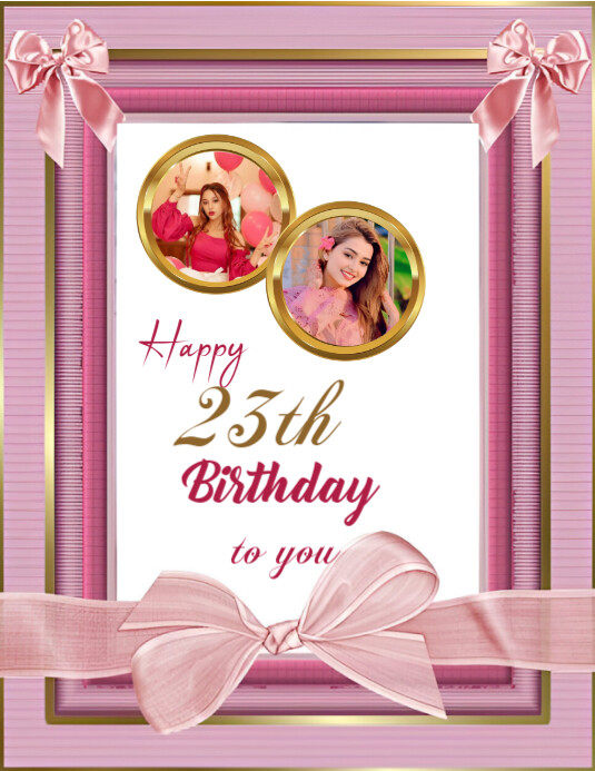 happy birthday poster templete Templat | PosterMyWall