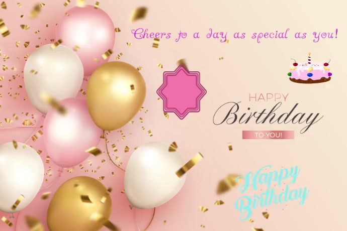 Happy birthday posters Template | PosterMyWall