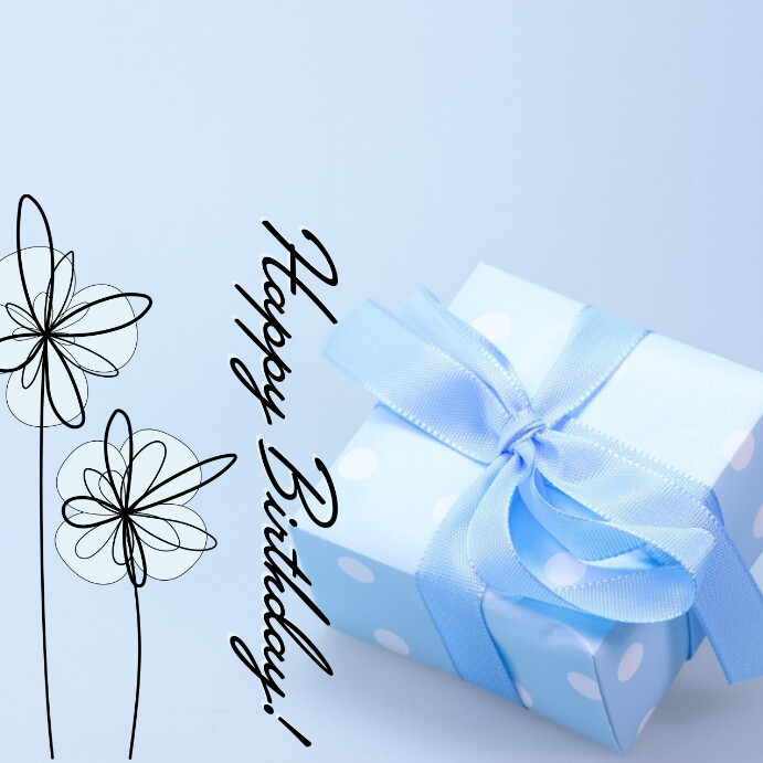 happy birthday Social Media Template | PosterMyWall