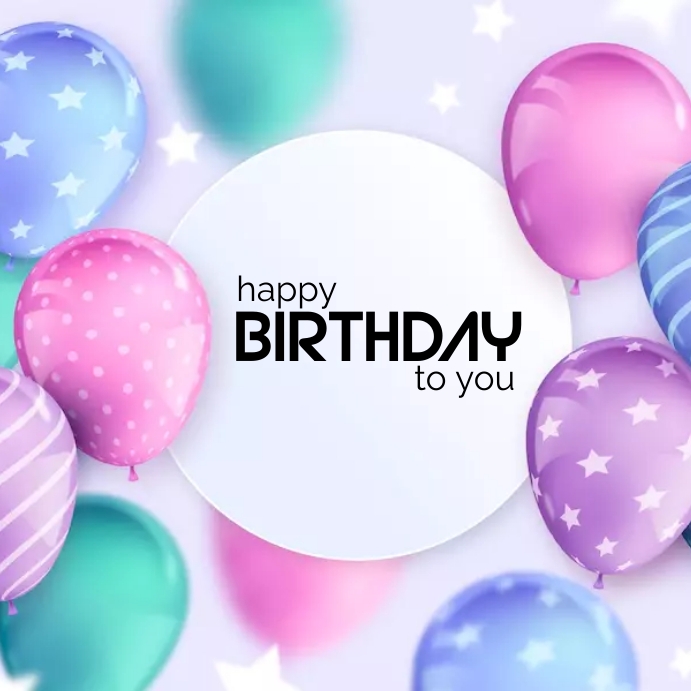 HAPPY BIRTHDAY STATUS Template | PosterMyWall