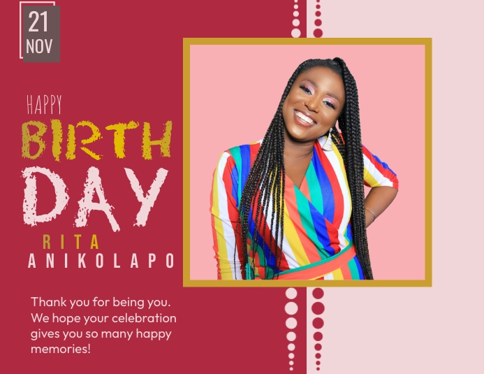 happy birthday template (6) | PosterMyWall