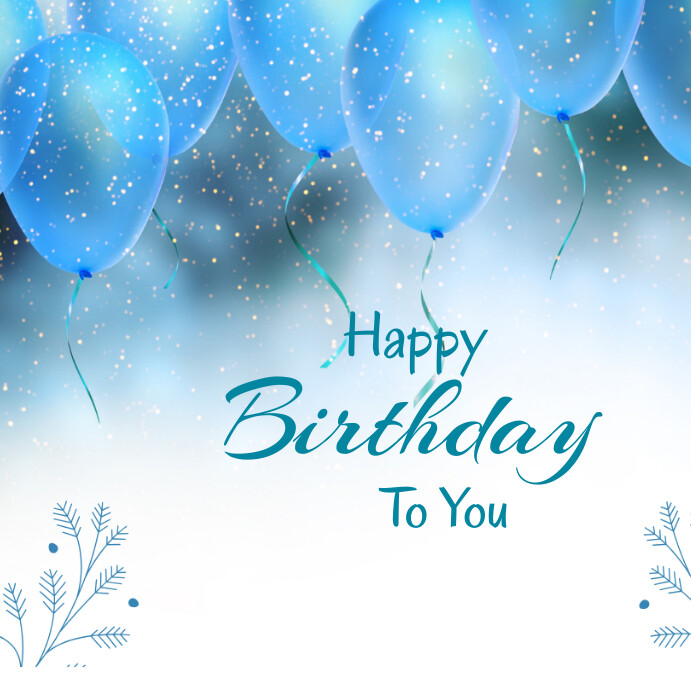 Happy Birthday Template 2024 | PosterMyWall