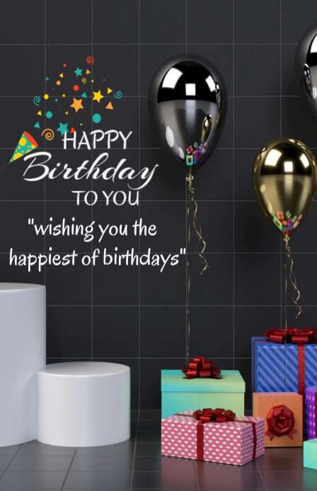 Happy Birthday template 2024 | PosterMyWall
