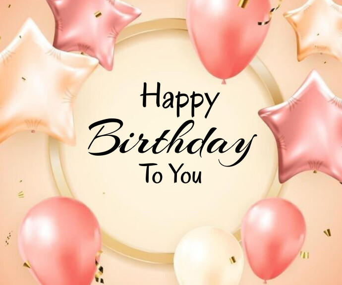 Happy birthday template 2024 | PosterMyWall