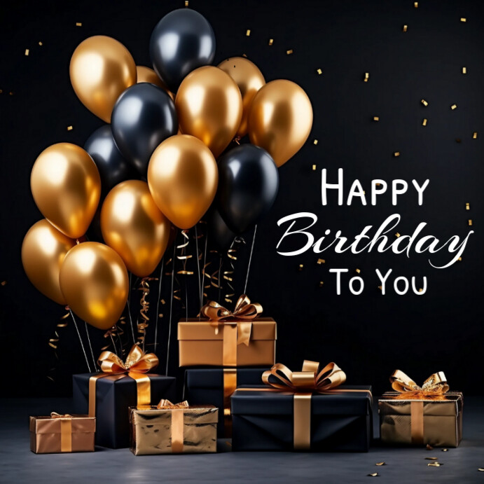 Happy Birthday Template 2024 | PosterMyWall