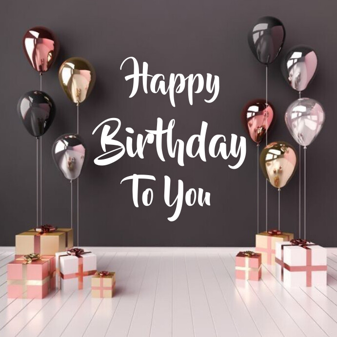 Happy birthday template 2024 | PosterMyWall