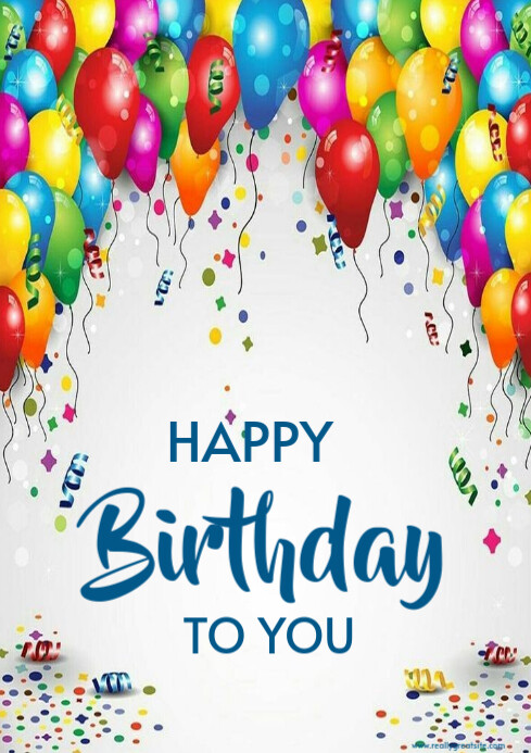 Happy Birthday template 2024 | PosterMyWall