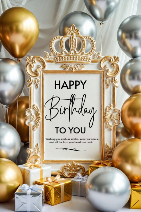Happy birthday template 2025 | PosterMyWall