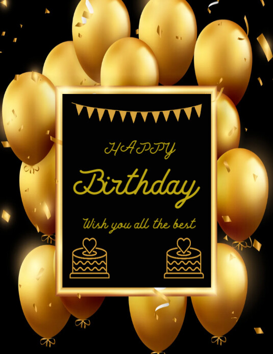 Happy birthday template 2025 | PosterMyWall