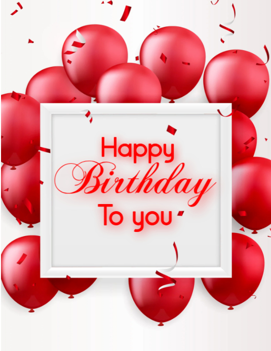 Happy birthday template 2025 | PosterMyWall