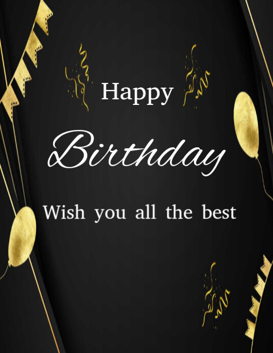 Happy birthday template 2025 | PosterMyWall