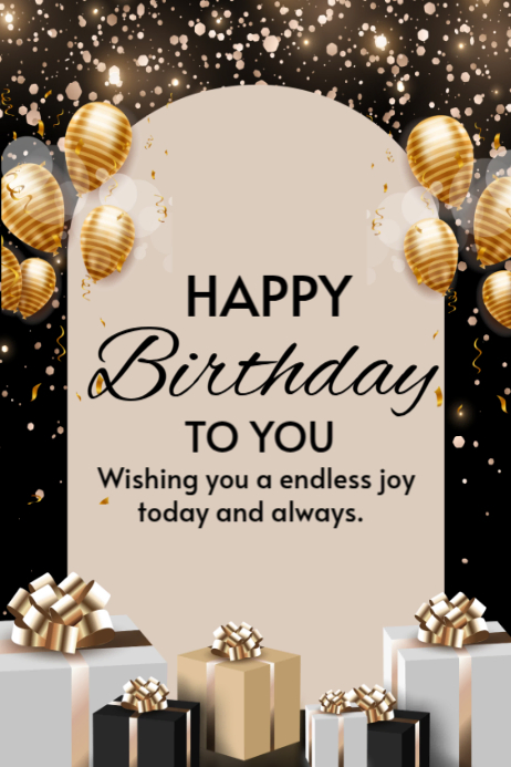 Happy birthday template 2025 | PosterMyWall