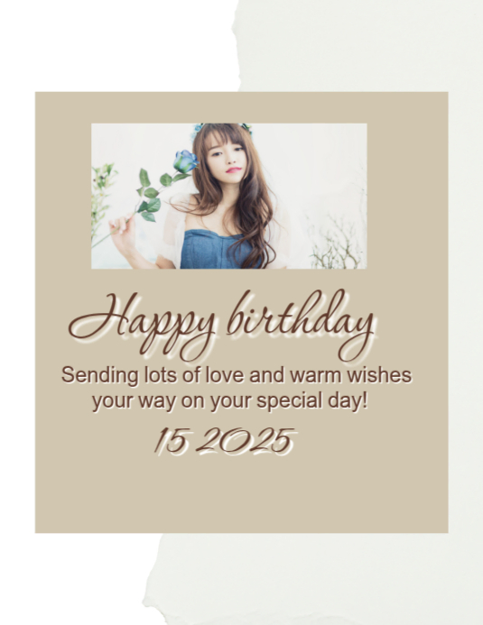Happy birthday template 2025 | PosterMyWall