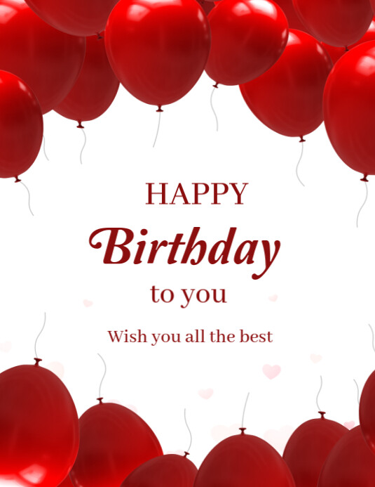 Happy birthday template 2025 | PosterMyWall