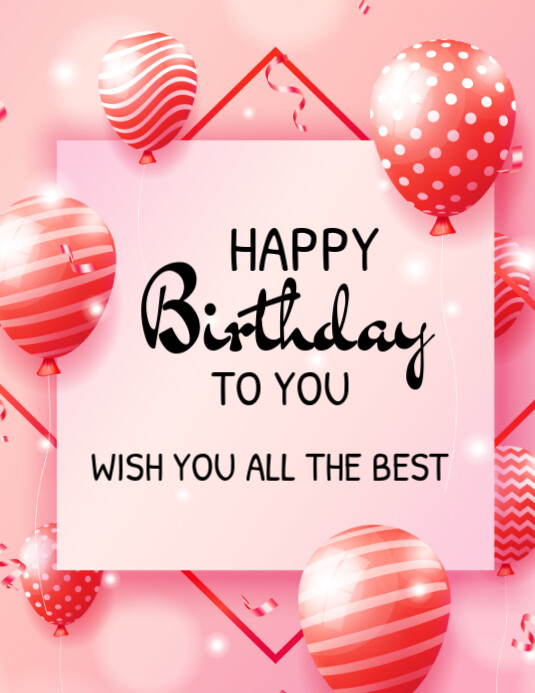 Happy birthday template 2025 | PosterMyWall