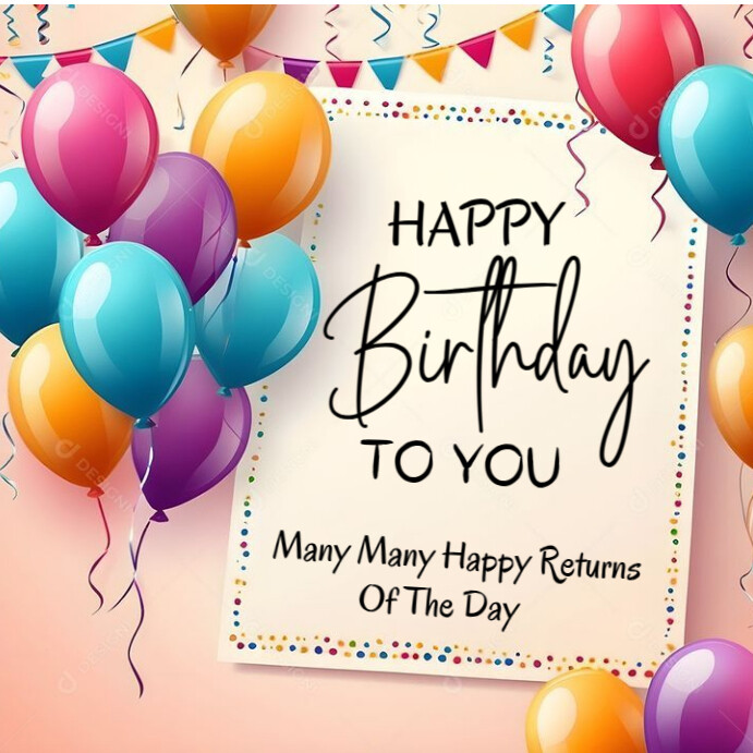 Happy Birthday template 2025 | PosterMyWall