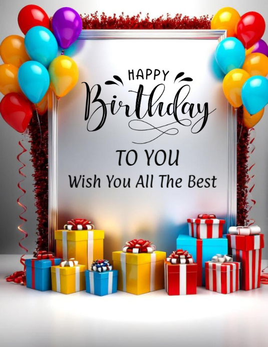 Copy of Happy birthday template 2025 | PosterMyWall