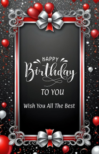 Happy birthday template 2026 | PosterMyWall