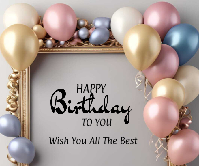 Happy birthday template 2026 | PosterMyWall