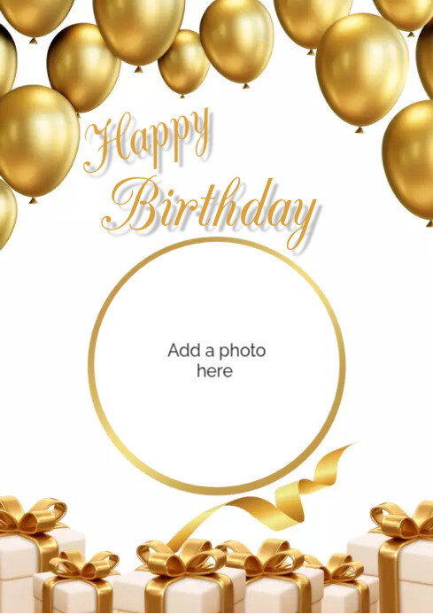 Happy birthday template | PosterMyWall