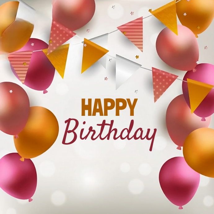 Copy of happy birthday template | PosterMyWall