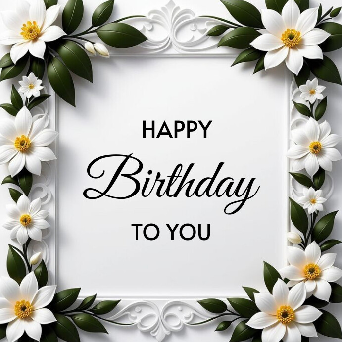 Modèle Happy birthday template Instagram post 2024 | PosterMyWall