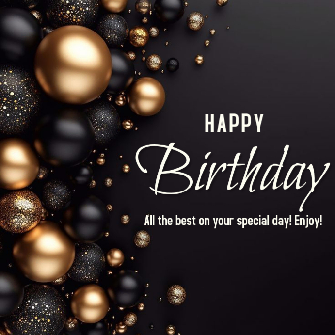 Happy birthday templates 2025 and online greeting cards | PosterMyWall