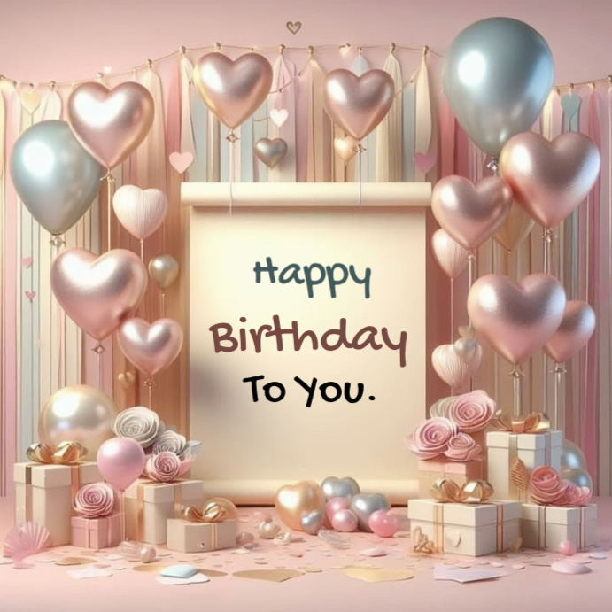 Happy birthday templates 2025 and online greeting cards | PosterMyWall