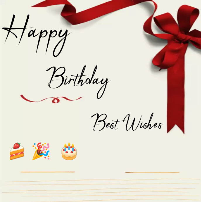 Plantilla de Happy birthday temple Instagram post | PosterMyWall