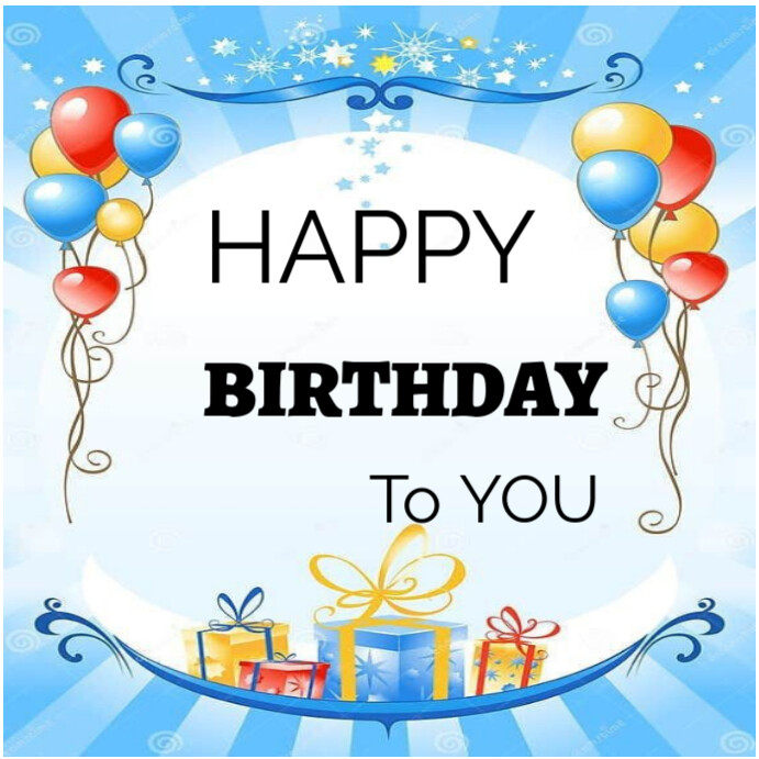 Happy birthday templete Template | PosterMyWall