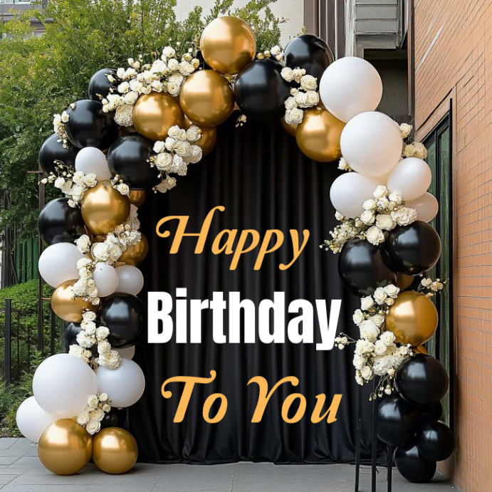 Happy birthday to you Template | PosterMyWall