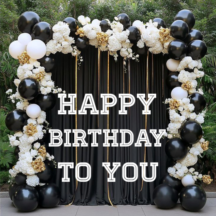 Happy birthday to you Template | PosterMyWall