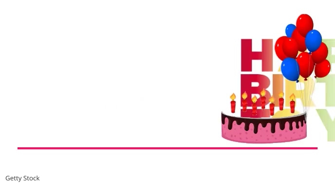 HAPPY BIRTHDAY TO YOU Template | PosterMyWall