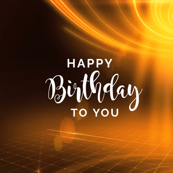 Copy of happy birthday to you | PosterMyWall