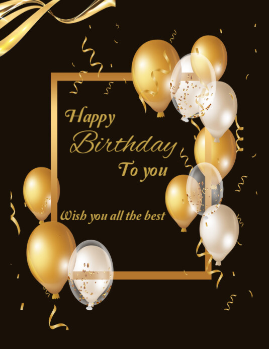 Copy of Happy birthday to you template 2025 | PosterMyWall