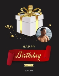 Happy Birthday TWITTER DESIGN Template | PosterMyWall