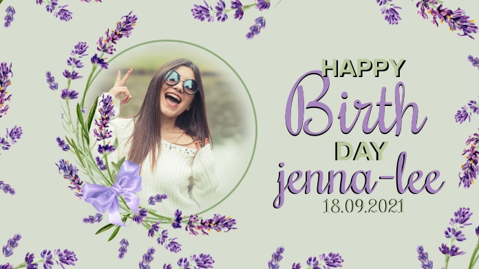 HAPPY BIRTHDAY TWITTER POST TEMPLATE | PosterMyWall