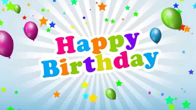 Copy of HAPPY BIRTHDAY VIDEO | PosterMyWall