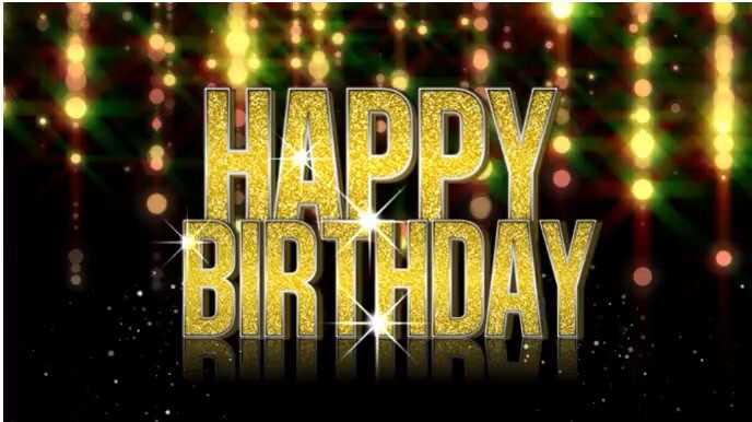 happy birthday video Template | PosterMyWall