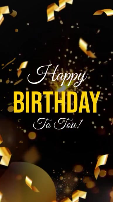 Happy Birthday Wish Digital Display Template | PosterMyWall