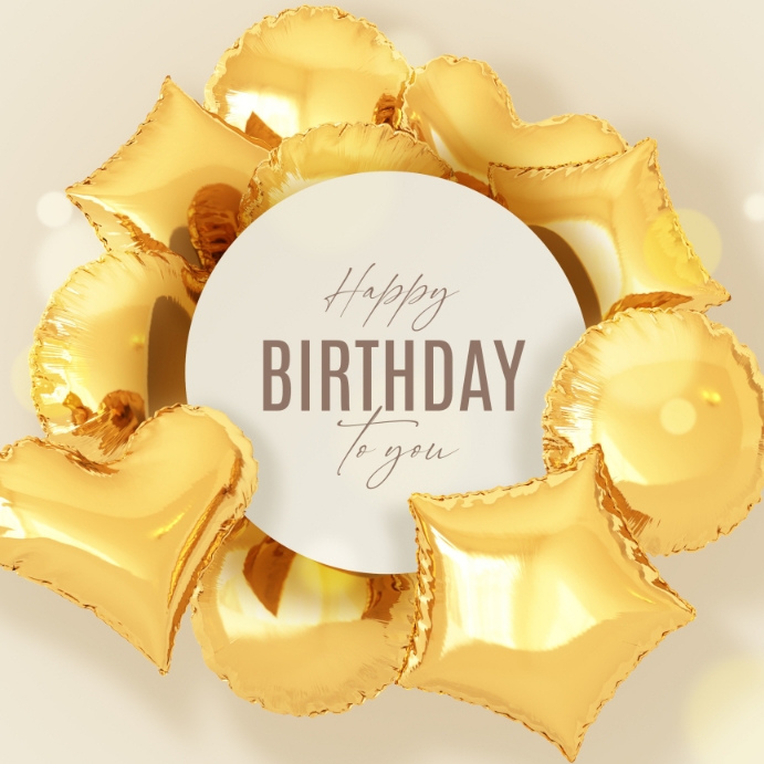 HAPPY BIRTHDAY WISHES CARD Design Template | PosterMyWall